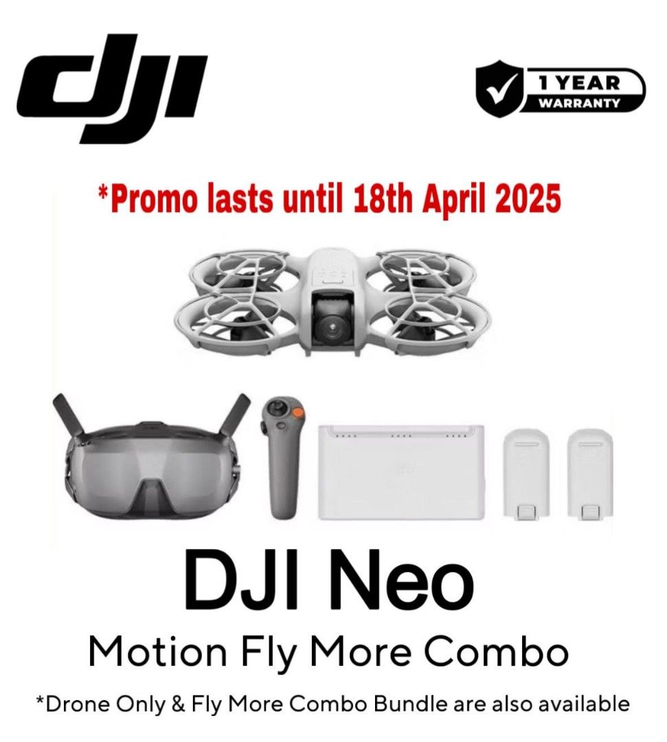 DJI Neo, Photography, Drones on Carousell