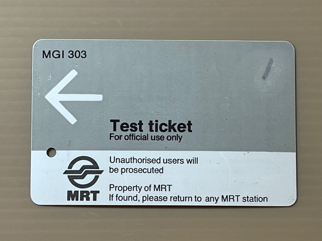 Early SMRT TransitLink TEST Card At $118 Per Card, Hobbies & Toys ...