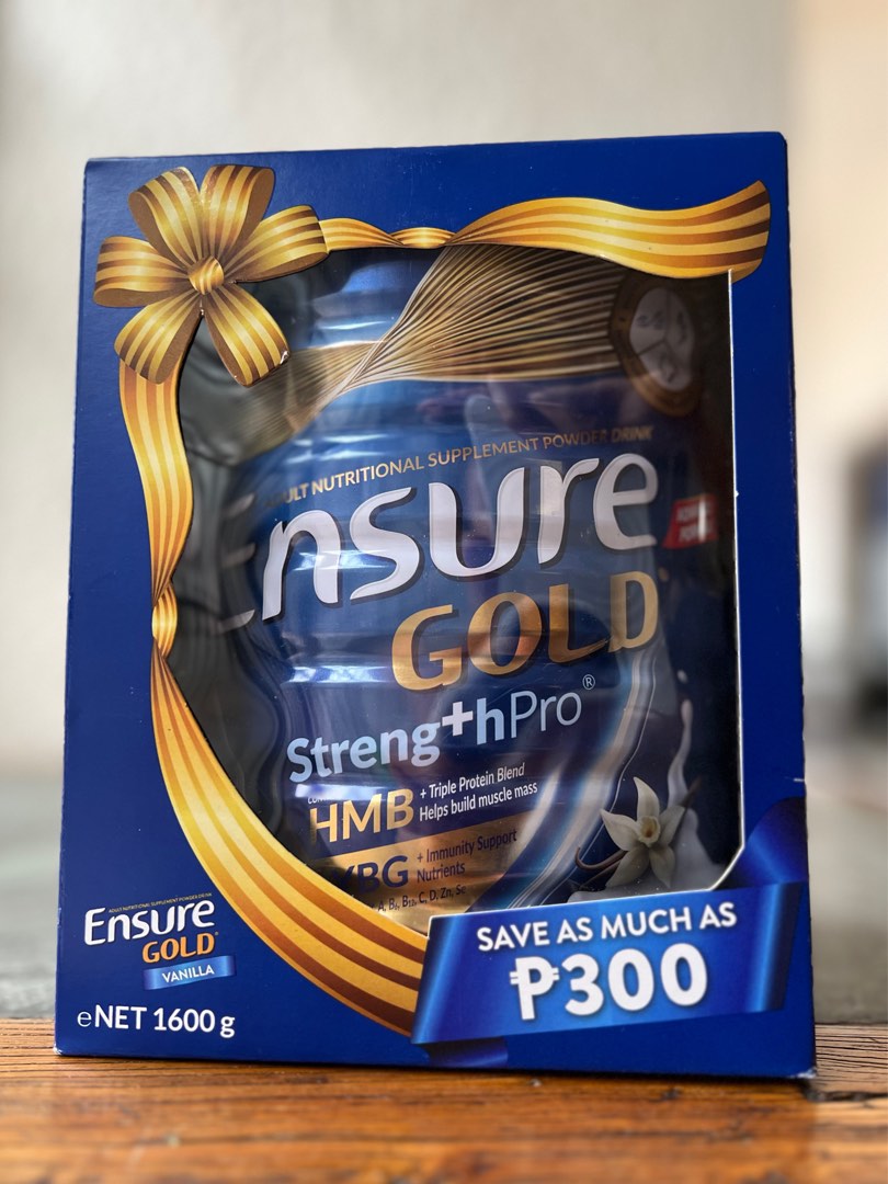 Ensure Gold Vanilla 1.6kg Powdered Milk - Adult / Senior Supplement ...