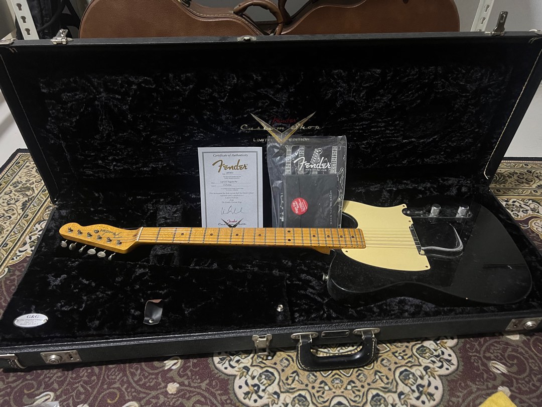 FENDER ESQUIRE CUSTOM SHOP LIMITED EDITION, Hobbies & Toys, Music ...