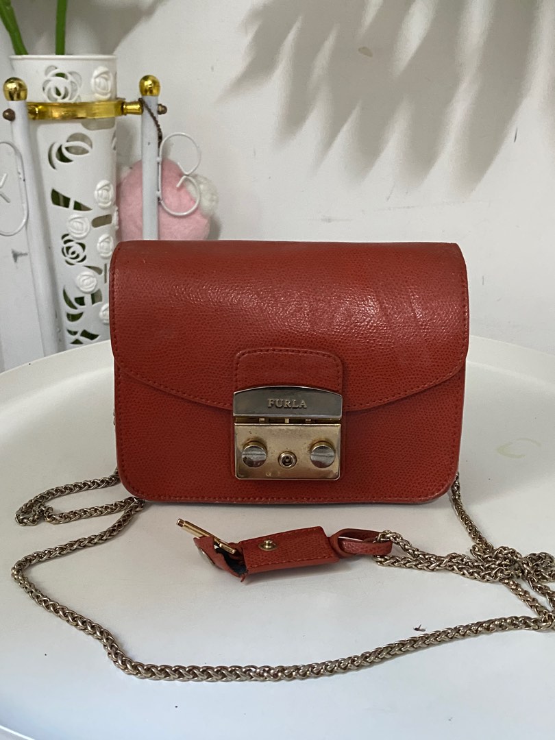Furla Metropolis Micro Bag, Luxury, Bags & Wallets on Carousell