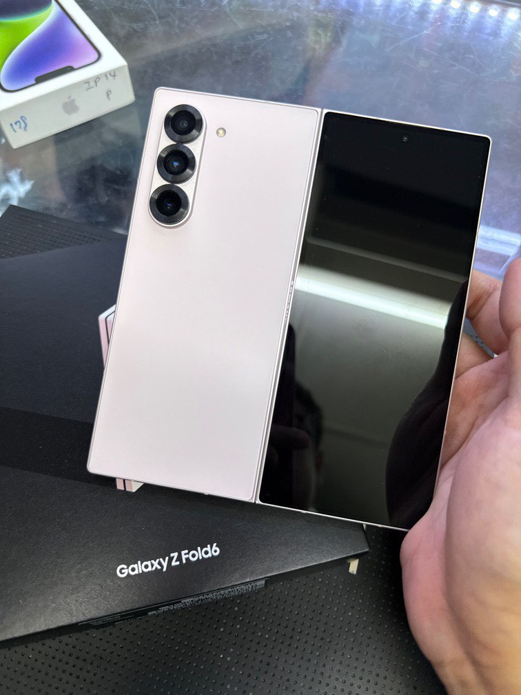 Galaxy Z Fold 6 Pink 256GB, Mobile Phones & Gadgets, Mobile Phones ...
