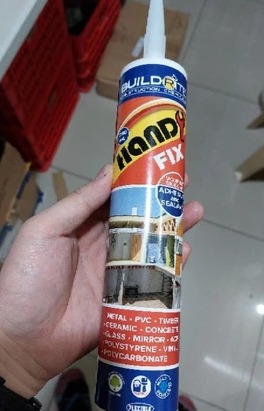 Handyfix Pro Multi purpose Adhesive and Sealant Seals All Bonds All, Furniture & Home Living ...