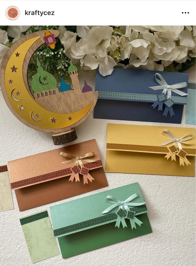 Hari Raya Premium Envelopes, Hobbies & Toys, Stationery & Craft ...
