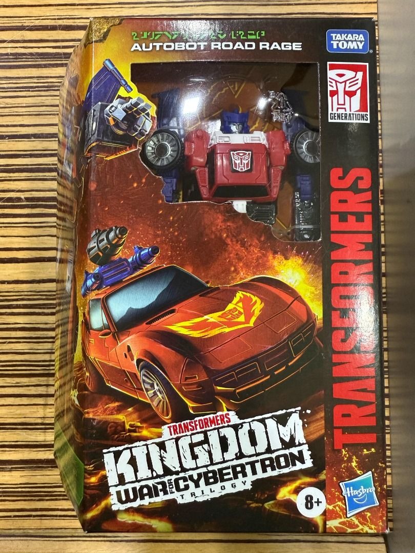 Hasbro Transformers Generations WFC: Kingdom - Deluxe - Road Rage ...