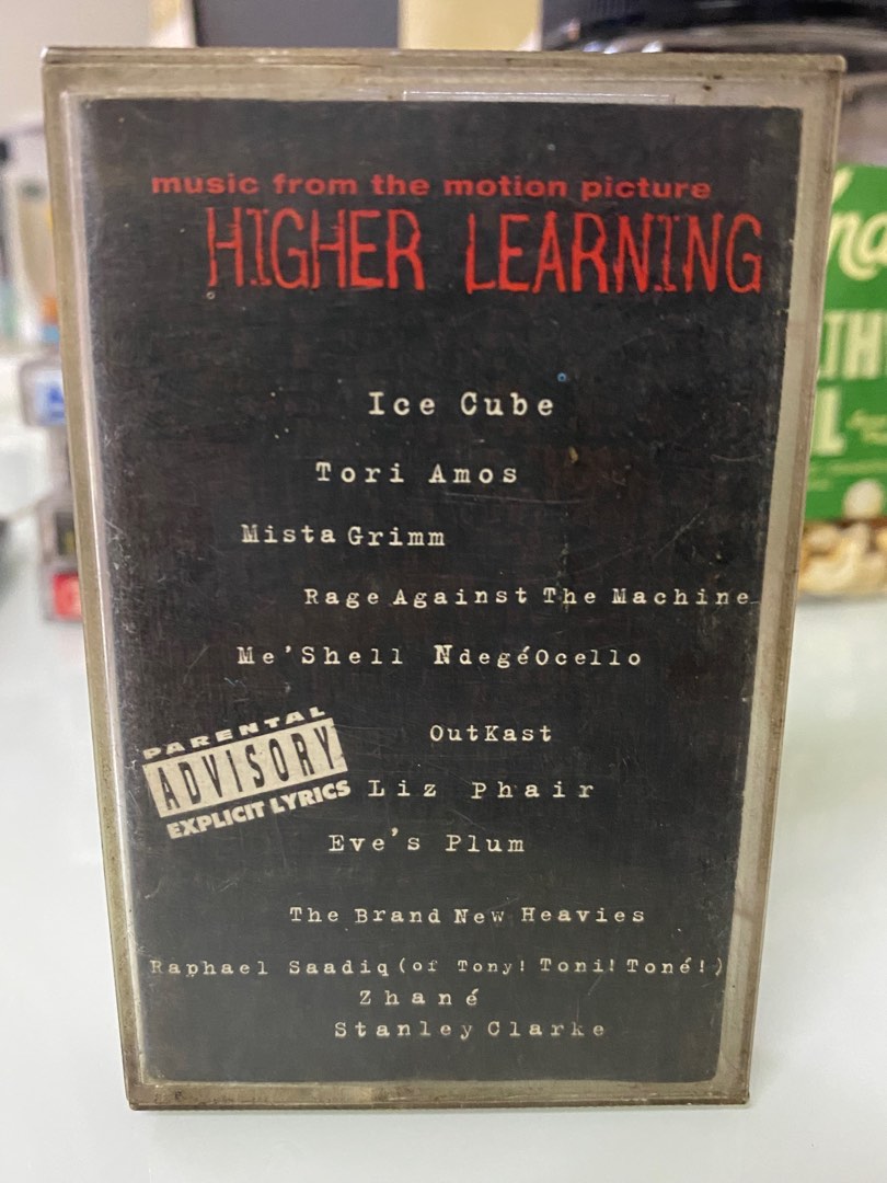 Higher Learning - Music From The Motion Picture - Original Music Album ...