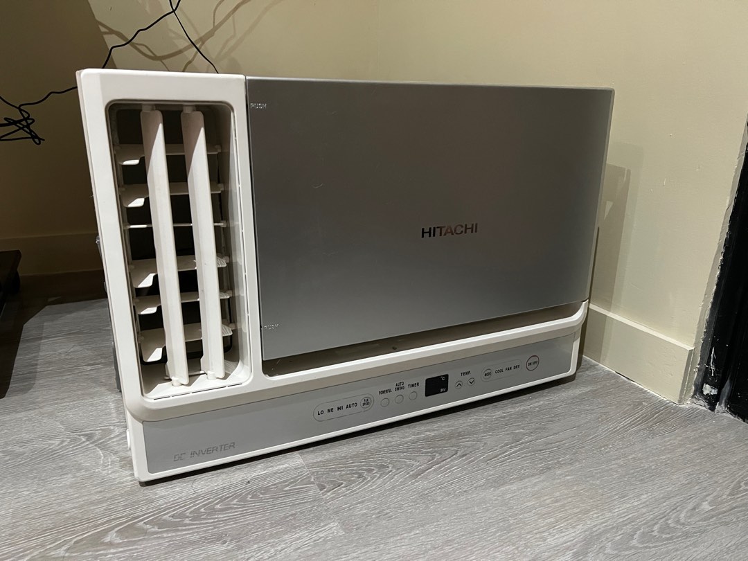 HITACHI RA-15HV 1.5HP Window Type Aircon Inverter, TV & Home Appliances ...
