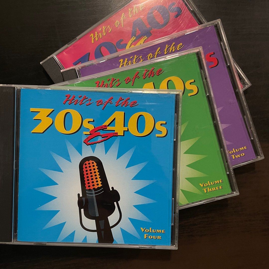 Hits of the 30s & 40s (4 CD Set) (Box Aus), Hobbies & Toys, Music ...