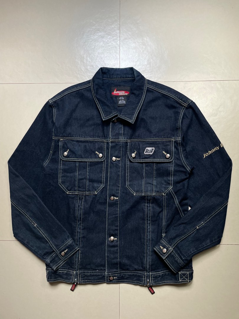 JOHNNY BLAZE Y2K DENIM JACKET, Men's Fashion, Coats, Jackets and ...