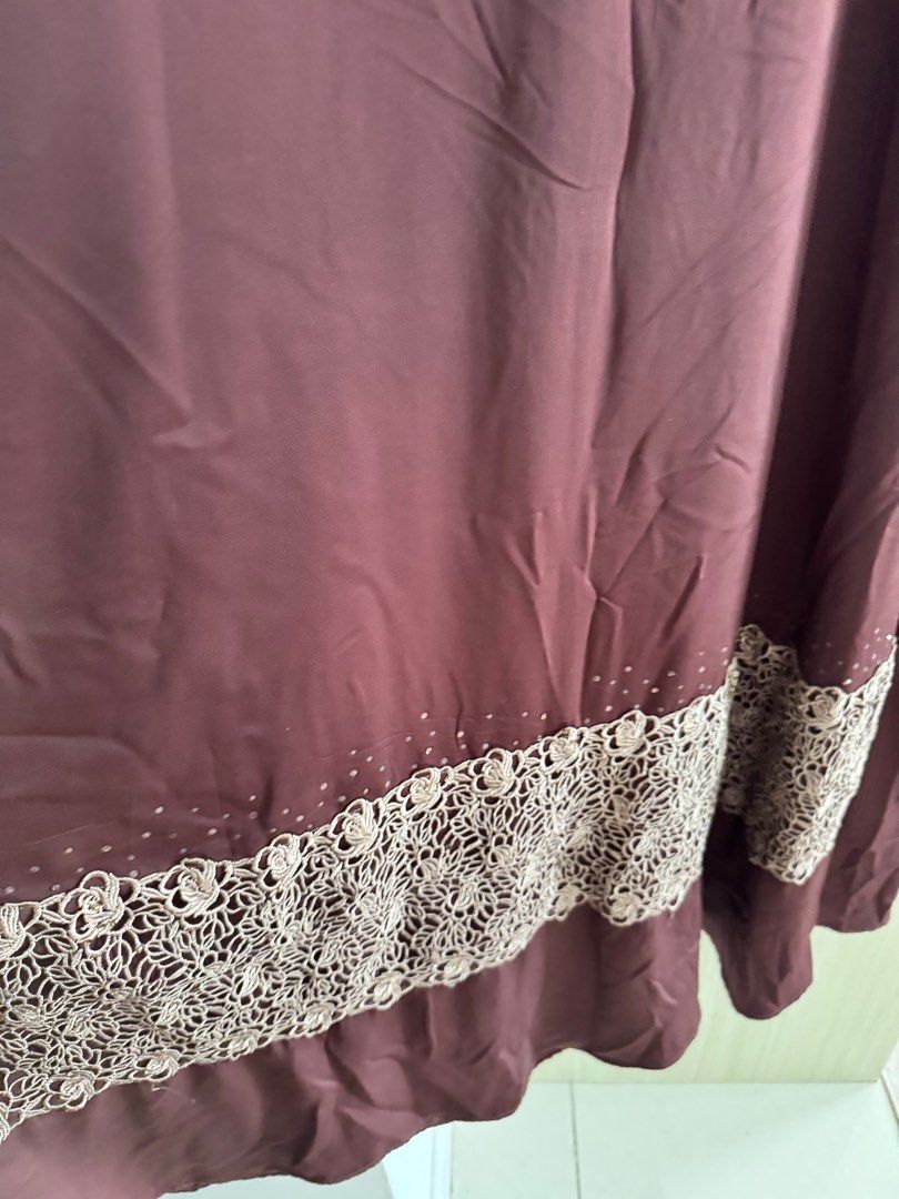 Jubang Maroon / Dark Red, Women's Fashion, Dresses & Sets, Dresses on ...