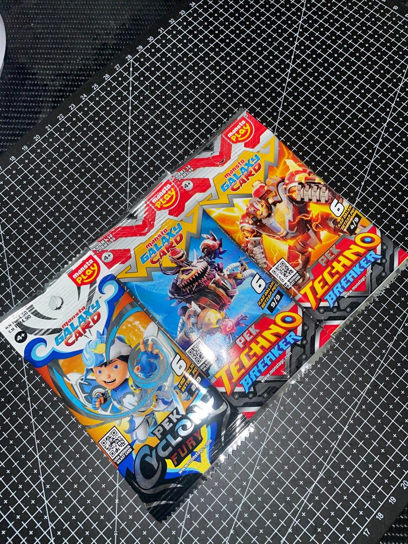 kad boboiboy SR TB, Hobbies & Toys, Collectibles & Memorabilia, Vintage ...
