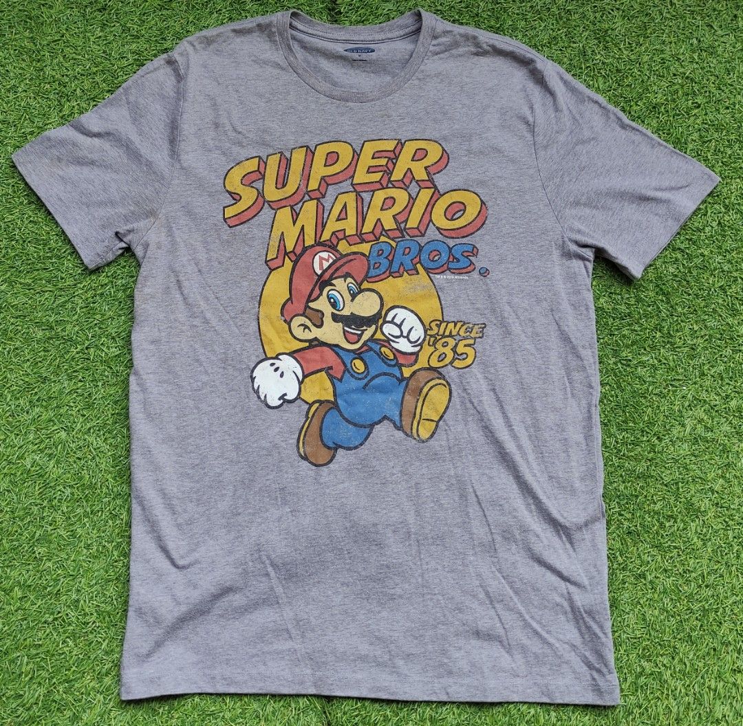kaos super mario bros x old navy authentic not sonic tmnt donkey kong ...