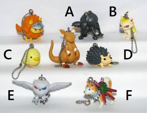 Kateikyo Hitman Reborn KHR Animal Mascot Gashapon - Gokudera's Uri ...