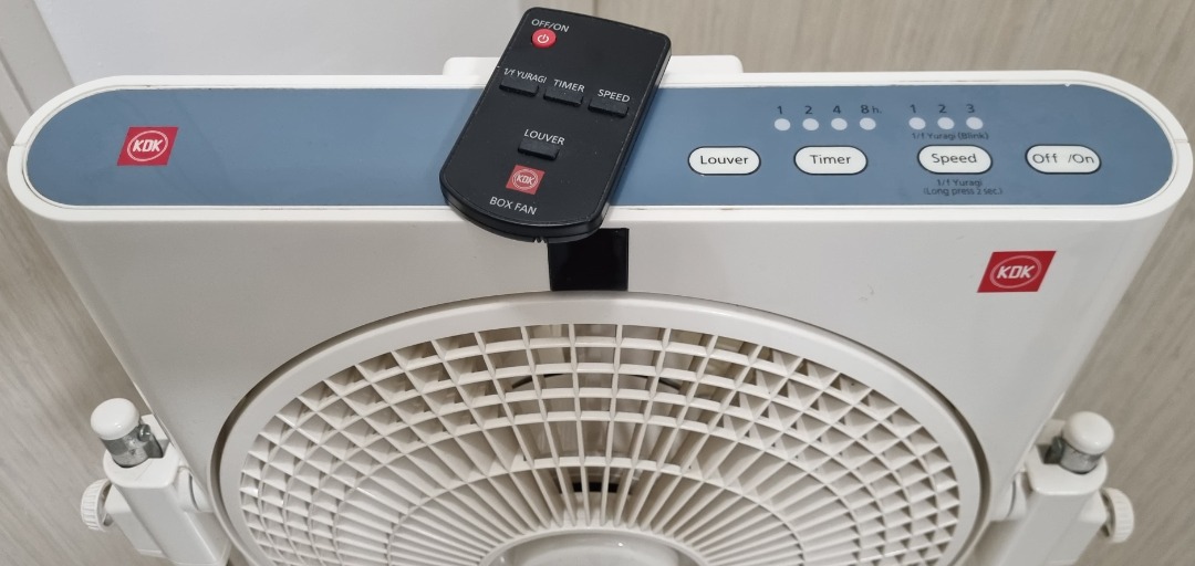 KDK Box Fan with remote, Furniture & Home Living, Lighting & Fans, Fans ...