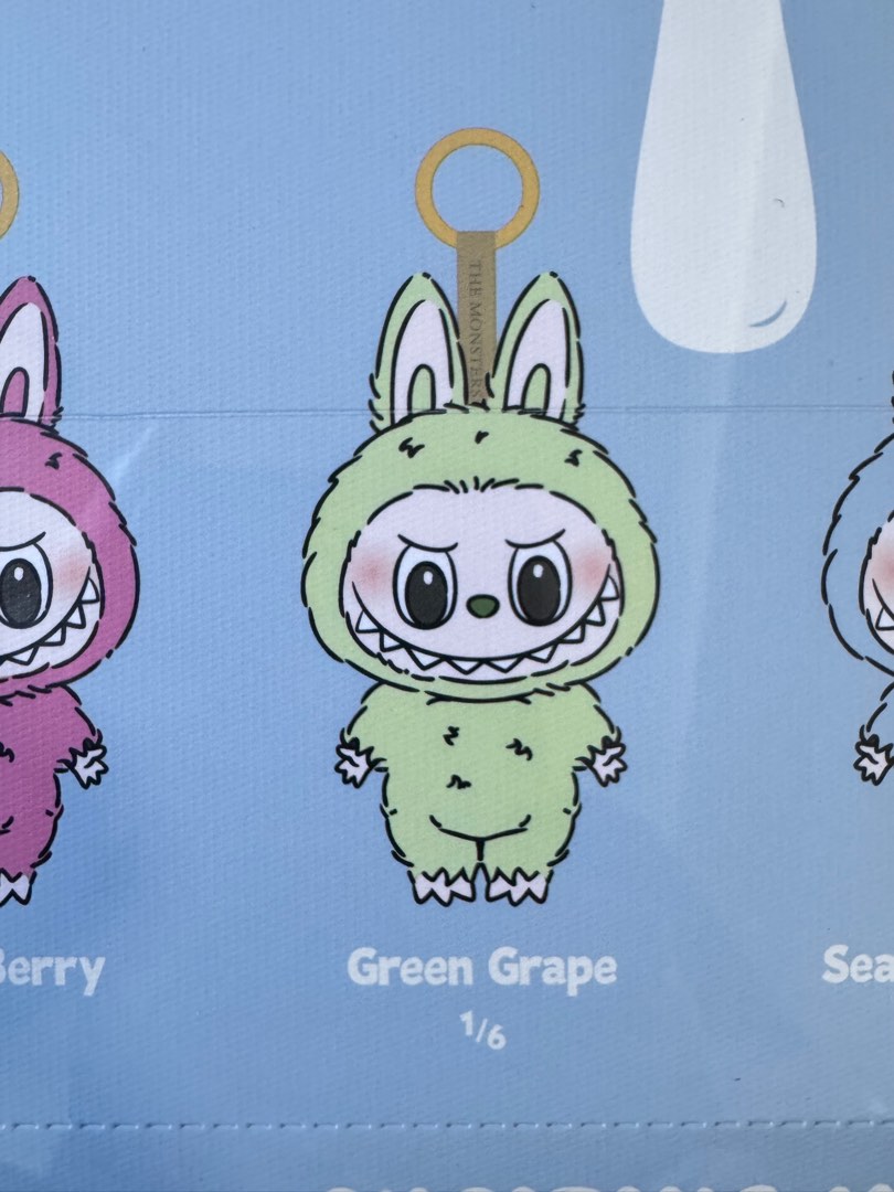 Labubu Exciting Macaron Green Grape, Hobbies & Toys, Toys & Games on ...