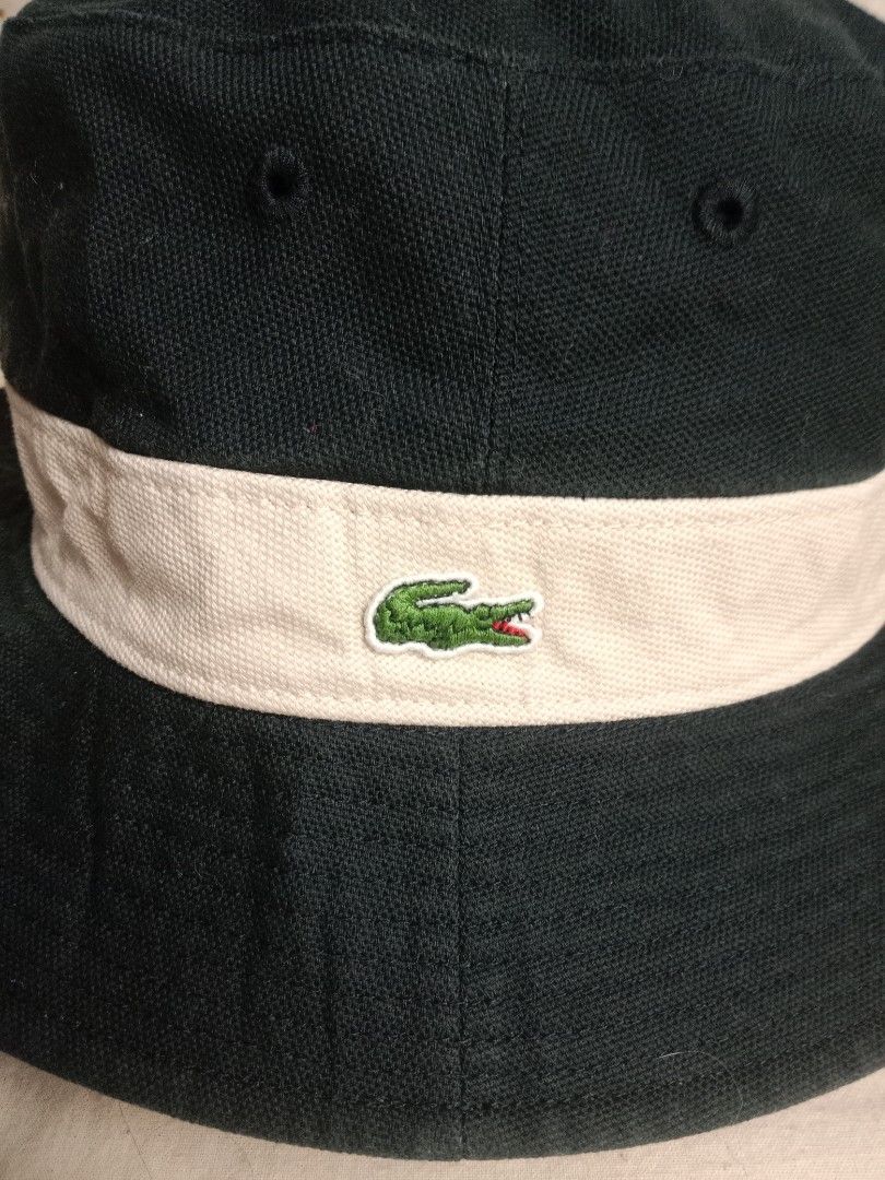 Lacoste Reversible bucket hat, Men's Fashion, Watches & Accessories ...