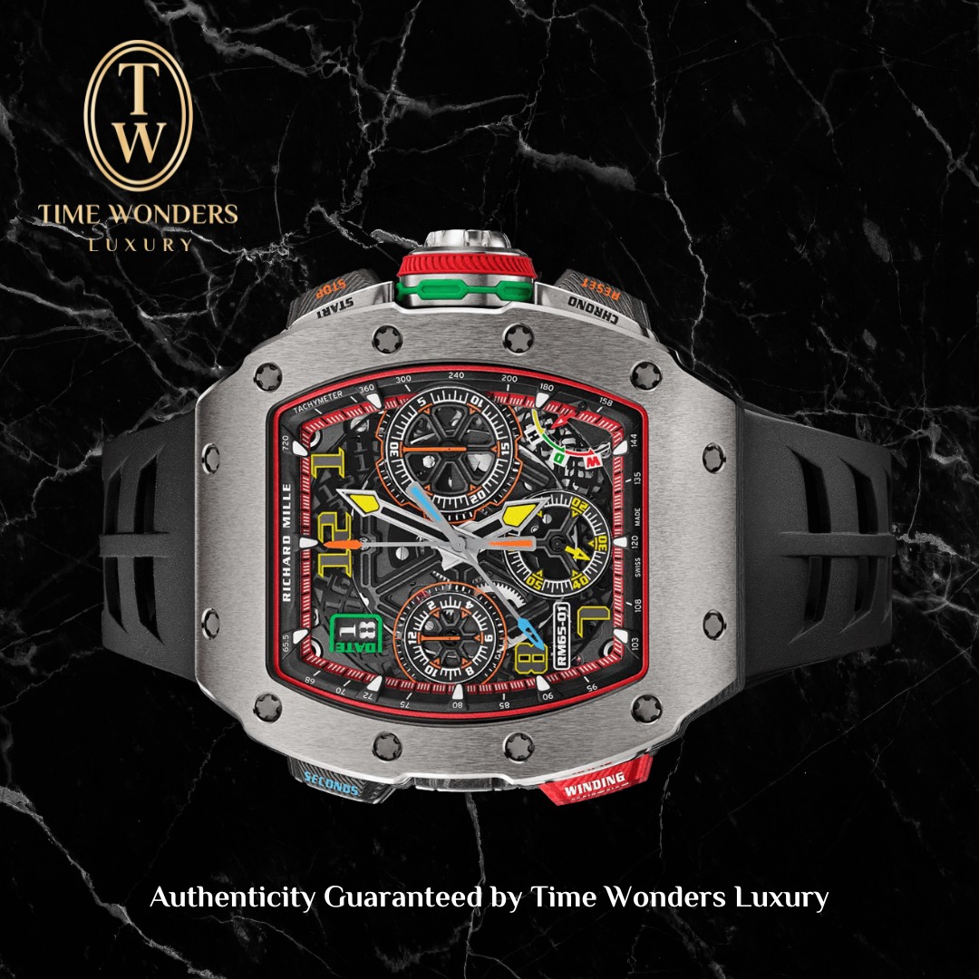 LNIB 2022 Richard Mille 65-01 Titanium RM65 RM65-01, Luxury, Watches on ...