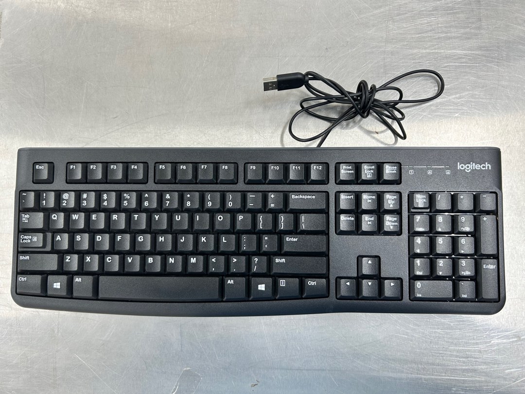 Logitech wired Keyboard, Computers & Tech, Parts & Accessories ...