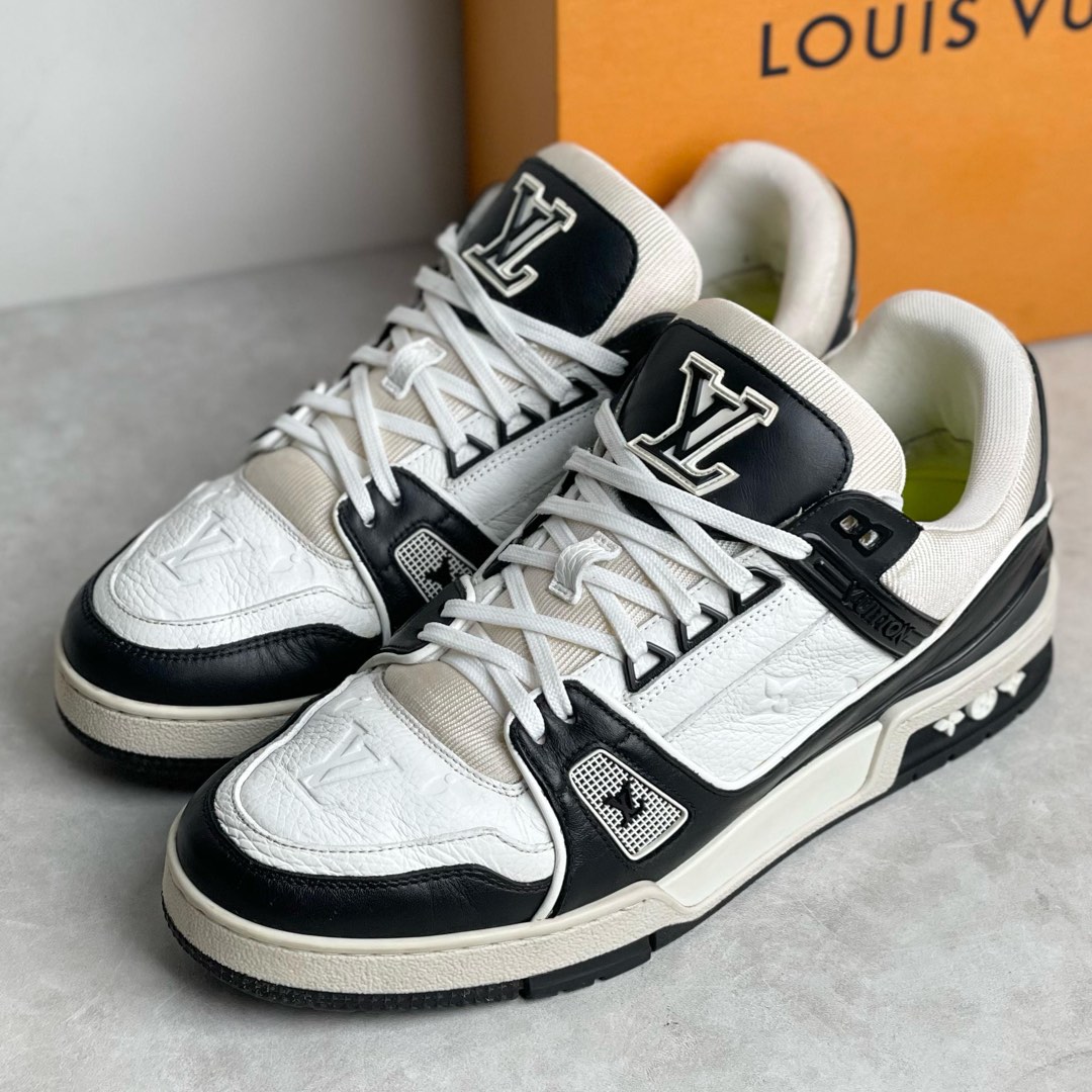 Louis Vuitton LV Trainer Monogram Taurillon Sneakers ( Not Christian ...