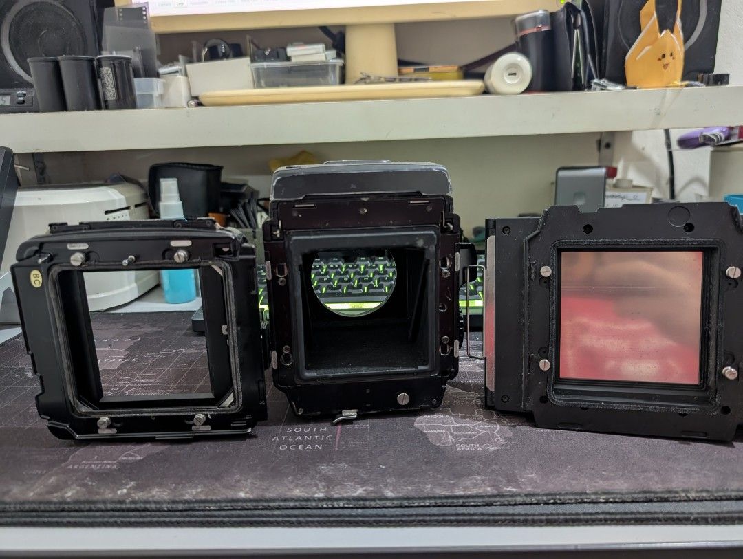 Mamiya RB67 Pro SD+body cap+MAMIYA-SEKOR C 127mm F3.8+Polaroid film ...