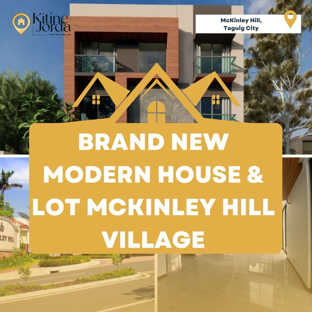 Mckinley Hill Village Brand New House and Lot for Sale, Property, For ...