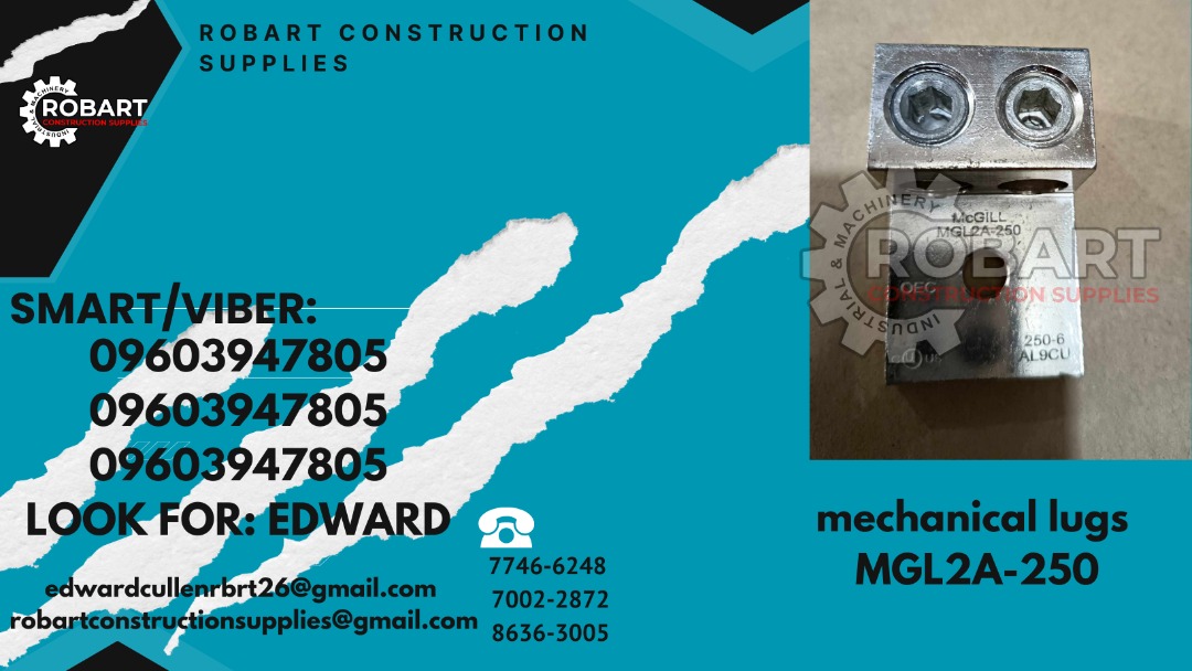 mechanical lugs MGL2A - 250, Commercial & Industrial, Construction ...