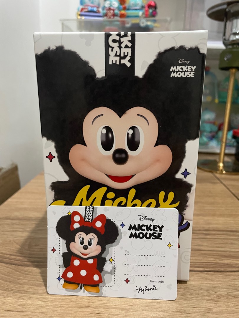 Minnie Mouse Plush Keychain- Mickey and Friends, Women's Fashion ...
