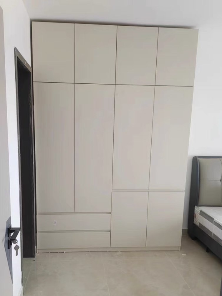 New Full height Wardrobe Cabinet Cream, Furniture & Home Living ...