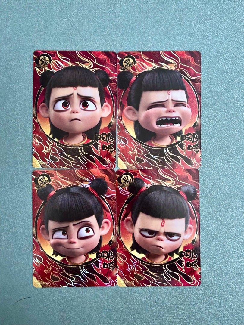 Nezha SR Cards, Hobbies & Toys, Toys & Games on Carousell