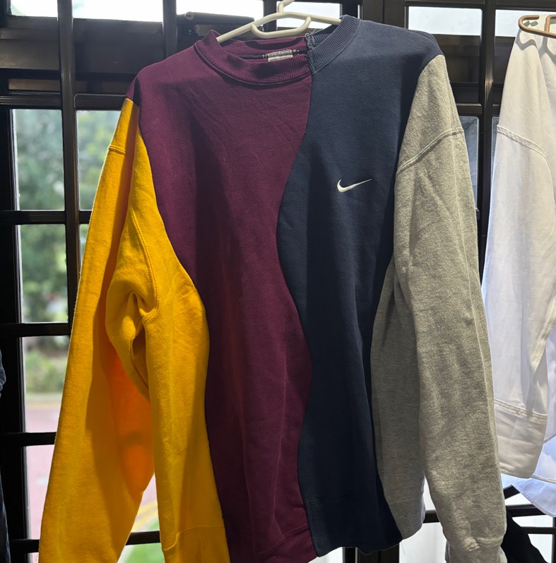 Nike Reworked Top, Men's Fashion, Tops & Sets, Shirts on Carousell
