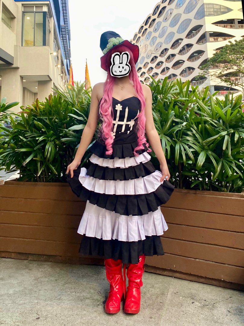 One Piece Perona Cosplay/Costume, Women's Fashion, Dresses & Sets ...
