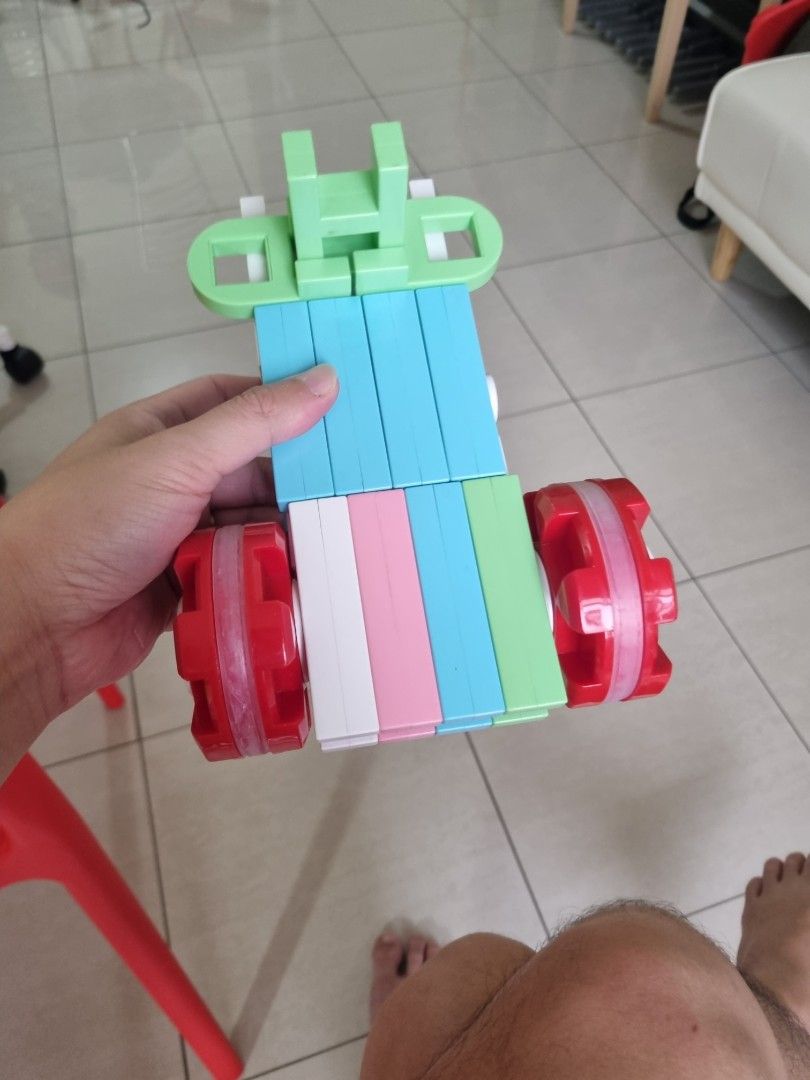 Original imported LASY Building Block Taiwan Lebao 100+ blocks, Hobbies ...