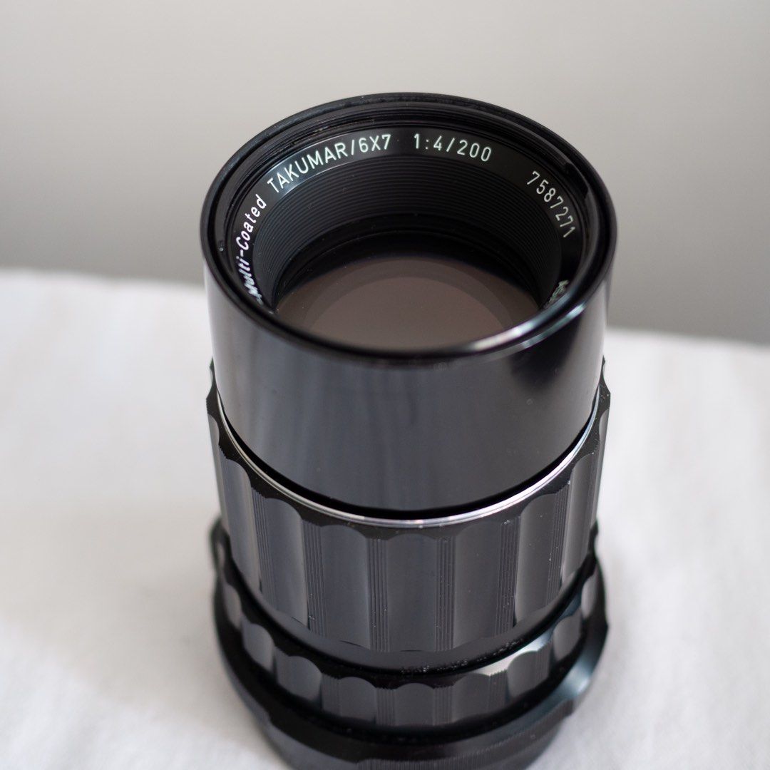 Pentax 66 Super Takumar 200mm F4, Photography, Lens & Kits on Carousell