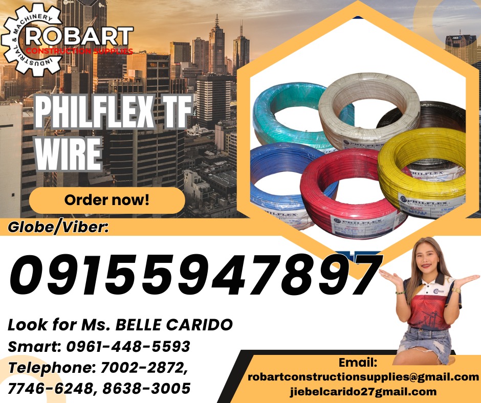 Philflex TF Wire, Commercial & Industrial, Industrial Equipment on ...