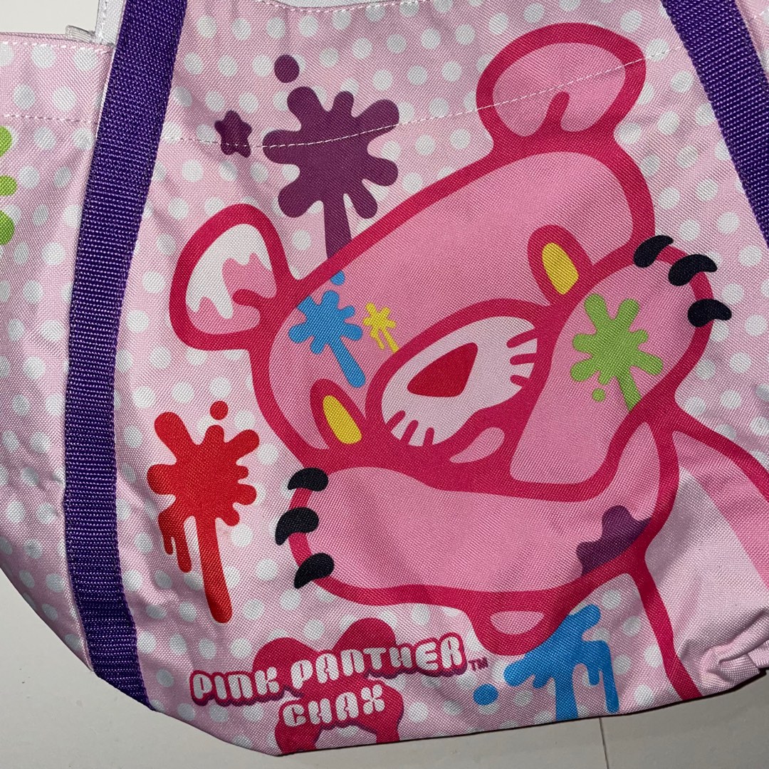 pink panther x chax gloomy bear tote bag big harajuku y2k alt, Women's ...