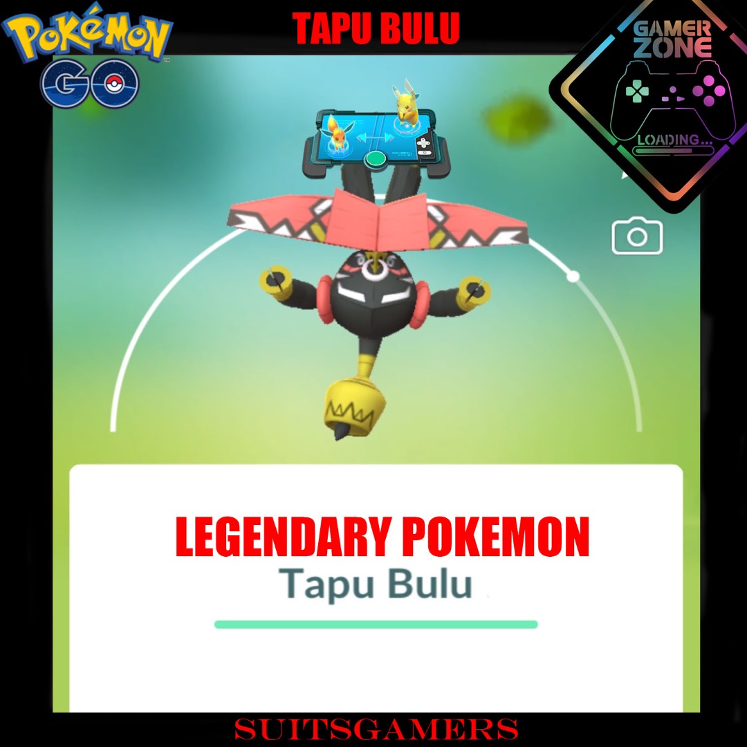 Pokemon GO - Tapu Bulu [LEGENDARY POKEMON], Video Gaming, Video Games ...