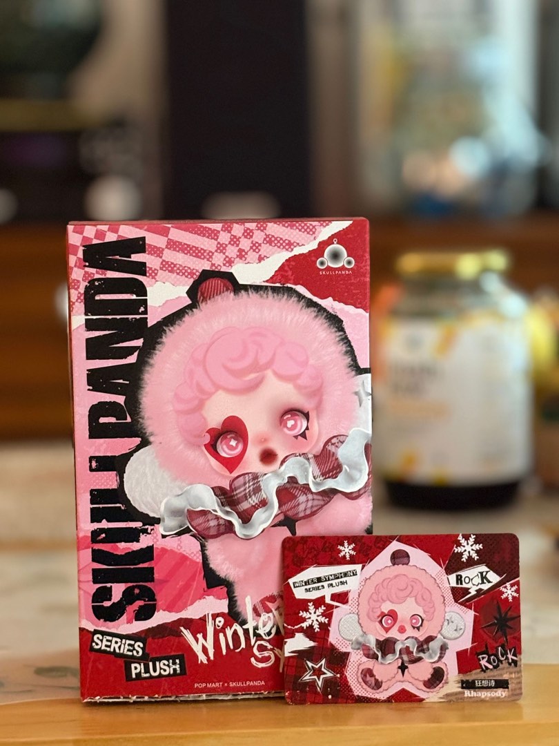 Pop Mart Skull Panda Winter Symphony Series Plush- Rhapsody $30 ( 2 ...