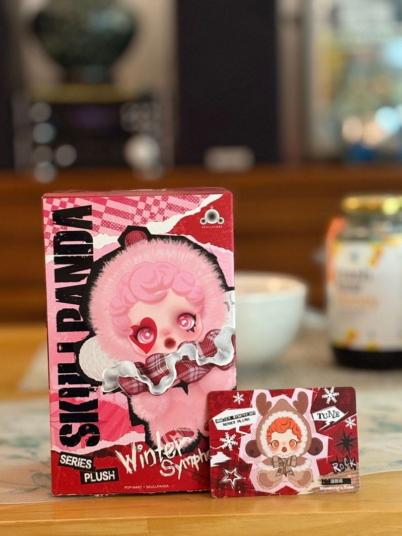 Pop Mart Skull Panda Winter Symphony Series Plush- Wanderer’s Tune $30 ...