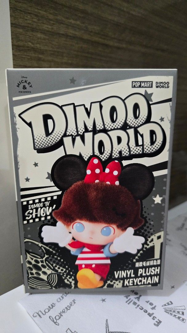 POPMART = DIMOO WORLD X DISNEY SERIES VINYL PLUSH KEYCHAIN => GOOFY ...