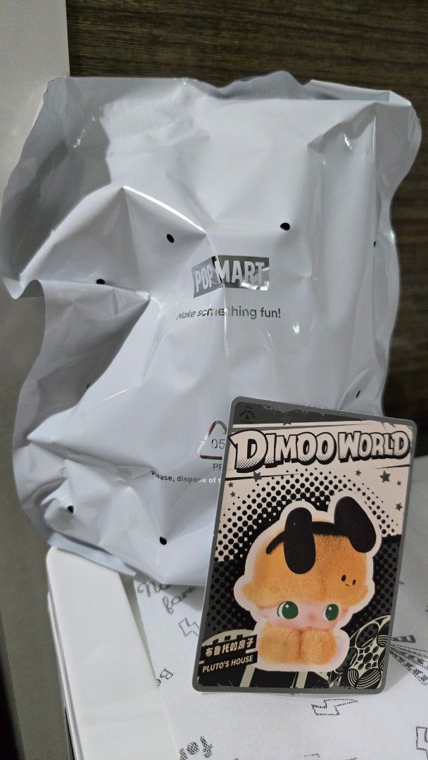 POPMART = DIMOO WORLD X DISNEY SERIES BINYL PLUSH KEYCHAIN => PLUTO ...