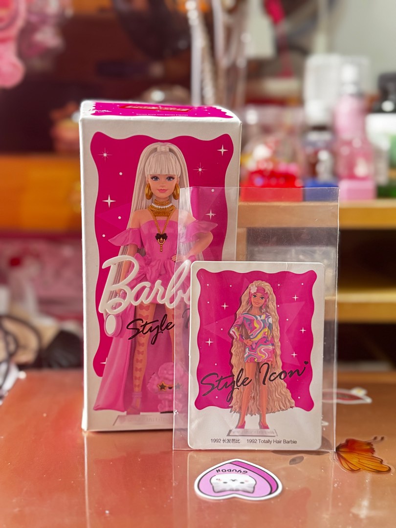 Popmart Barbie 1992 Totally Hair Barbie, Hobbies & Toys, Memorabilia ...