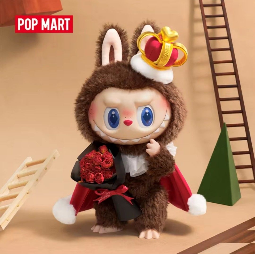 POPMART KING LABUBU zimomo THE MONSTERS Let's Checkmate Series Vinyl ...