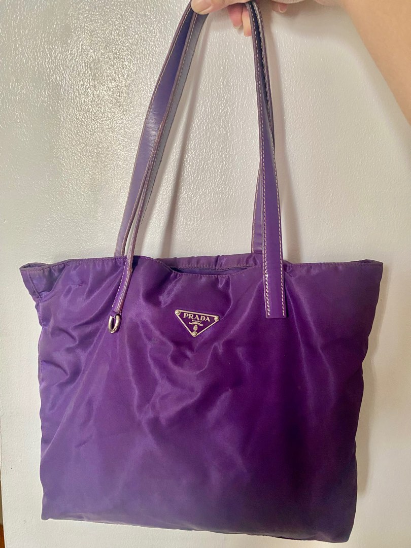 Prada Nylon 2-way bag (AUTHENTIC, with authentication card), Luxury ...