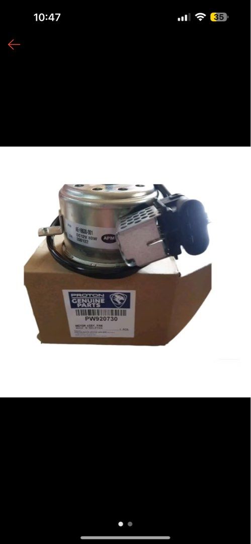 PROTON PREVE SUPRIMA S TURBO COOLING FAN MOTOR RADIATOR FAN MOTOR (APM ...