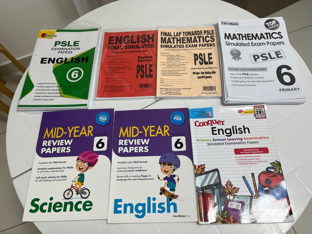 Psle 2024 papers, Hobbies & Toys, Books & Magazines, Assessment Books ...