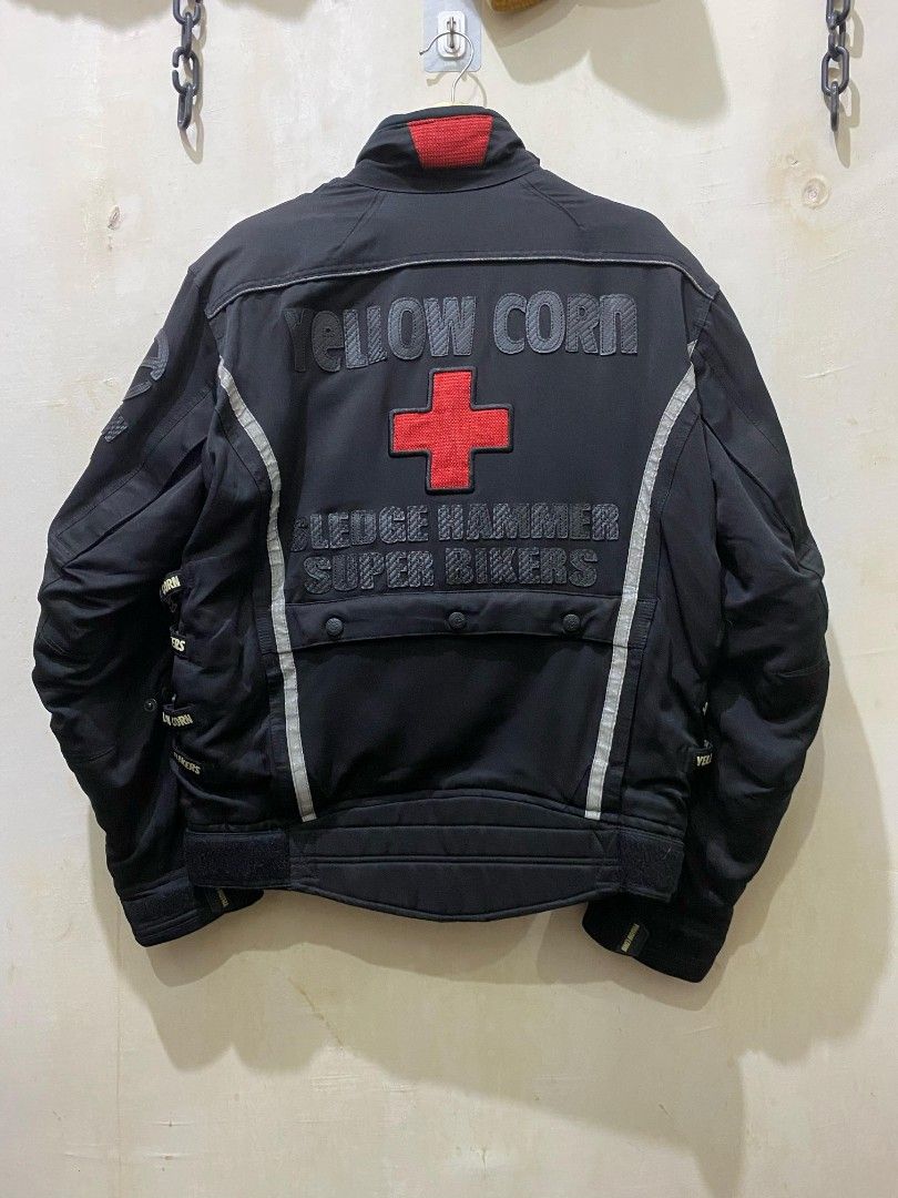 Racing Motor JDM Jacket Yellow Corn Sledge Hammer Super Bikers YB-5302 ...