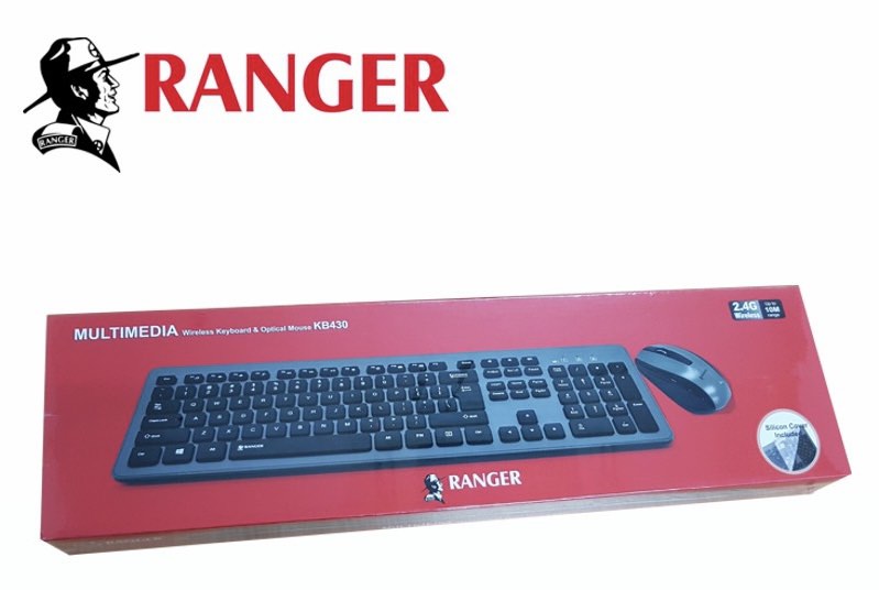 Ranger wireless keyboard and optical mouse KB430, Computers & Tech ...