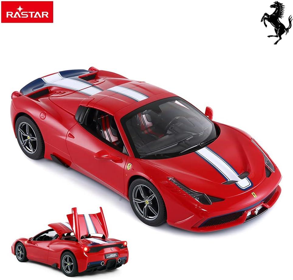 RASTAR RC Car Radio Remote Control Car 1/14 Scale Ferrari 458 Special A ...