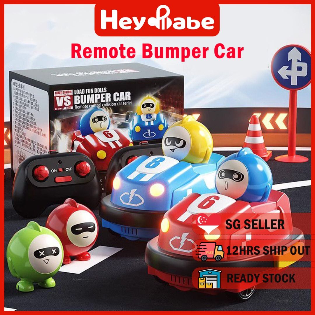 RC Bumper Car Battle Set | Remote Control Vehicle | Chase and Collide ...