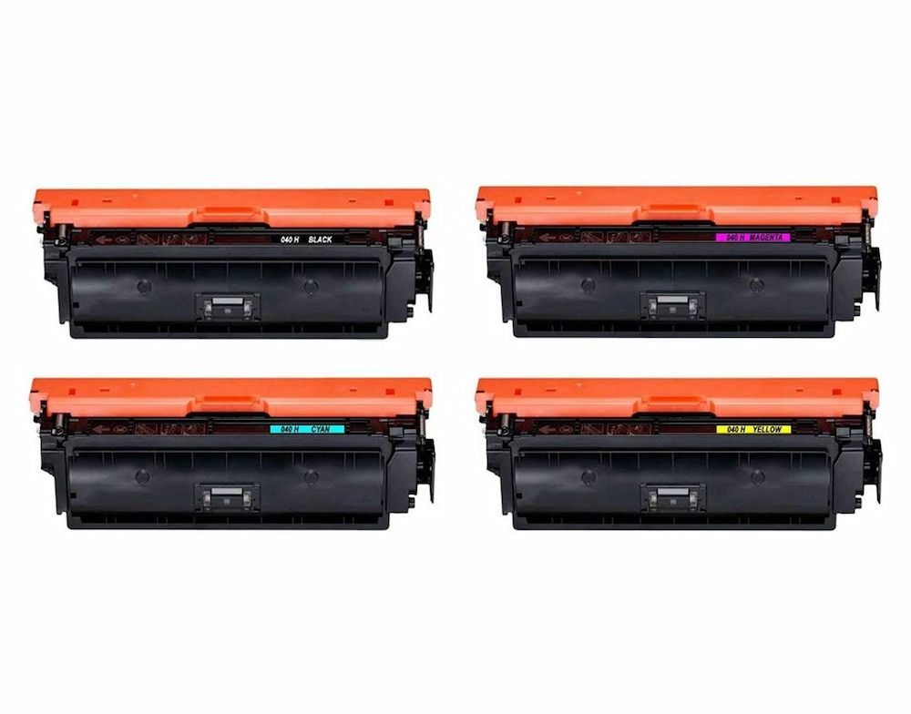 Replacement Canon 040H (Black/ Cyan/ Magenta/ Yellow) Toner Cartridge ...